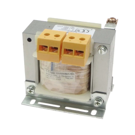 Transformator 100VA TMB 100/005M/1 [400V/230V - 0,43A] z mocowaniem - Sklep AVT
