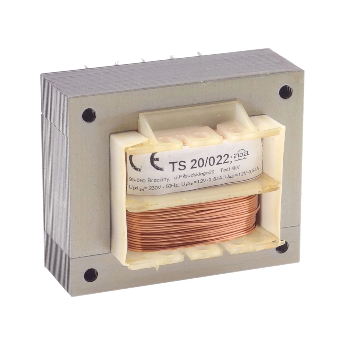 Transformator TS20/022 2x12V-2x0.84A - Sklep AVT