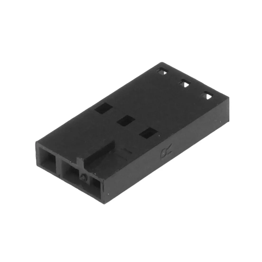 Wtyk żeński NCDG, przewód-płytka, 3 pin, bez styków, 2.54mm - Sklep AVT